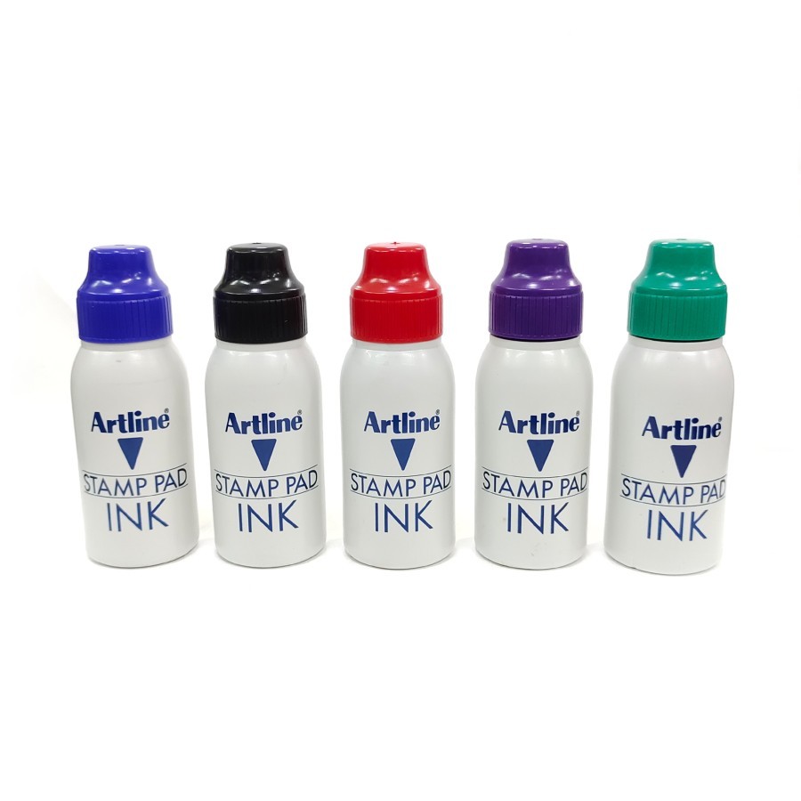 Jual Tinta Stempel Stamp Pad Ink - Artline MURAH | Shopee Indonesia