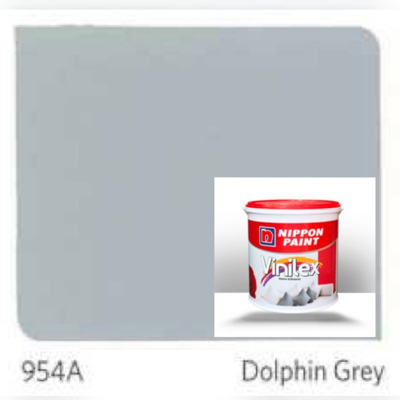 Jual Cat Nippon Vinilex 5000 "Dolphin Grey" 5kg (Pewarnaan Warna ...