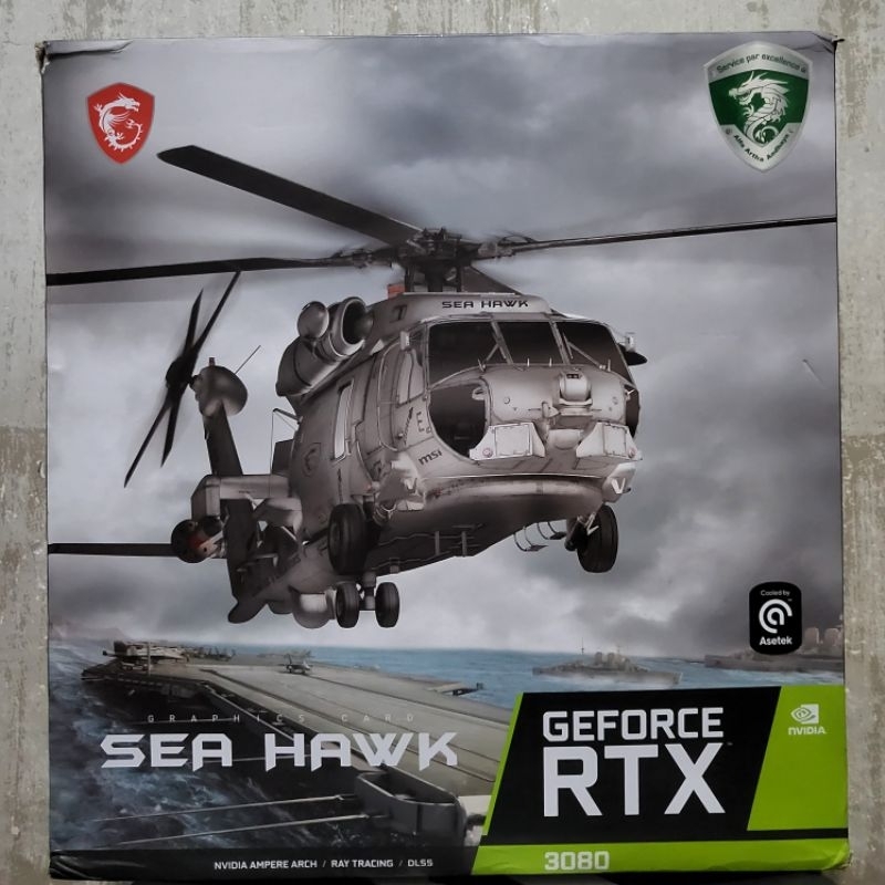 Jual VGA MSI GeForce RTX 3080 SEA HAWK 10GB GDDR6X | FULLSET | Shopee ...