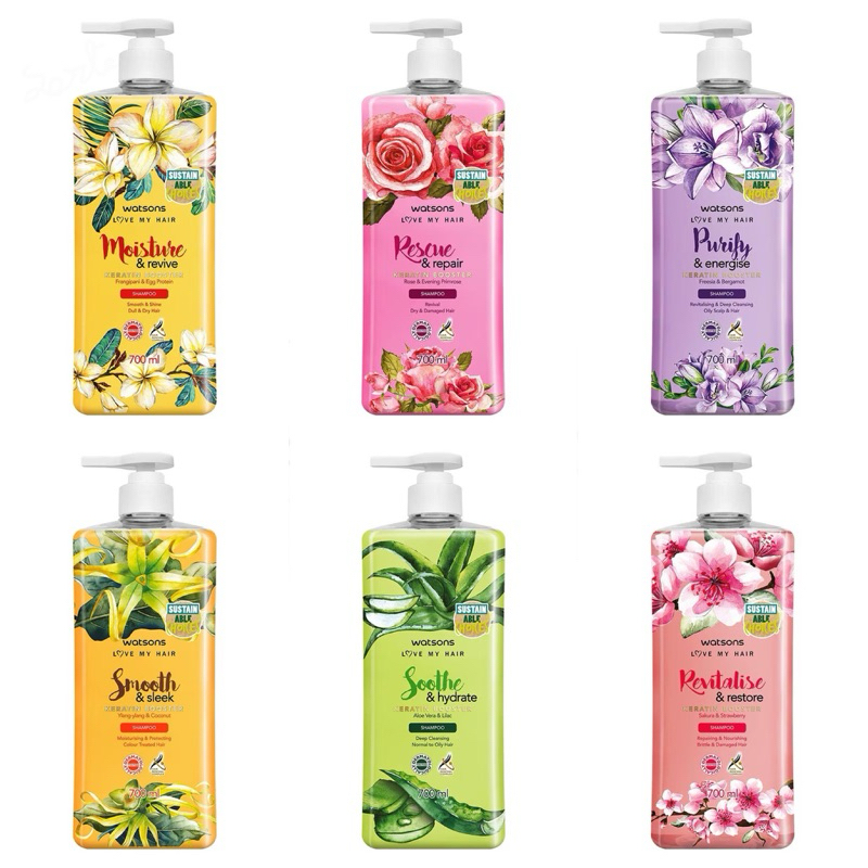 Jual Watsons Shampoo 700ml | Shopee Indonesia