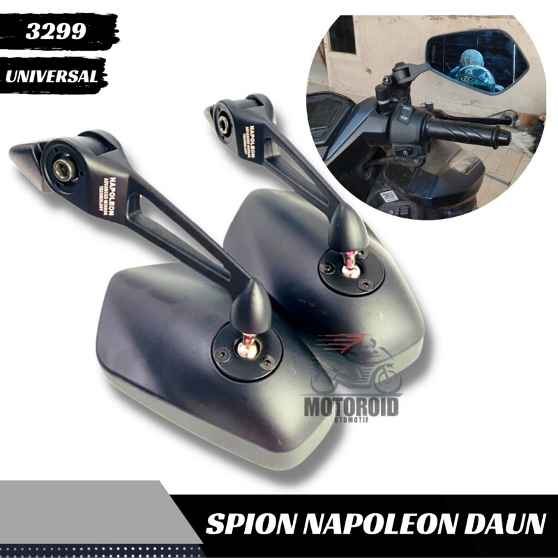 Jual Spion Napoleon Daun Bahan Full Cnc Spion Napoleon Batman Universal ...