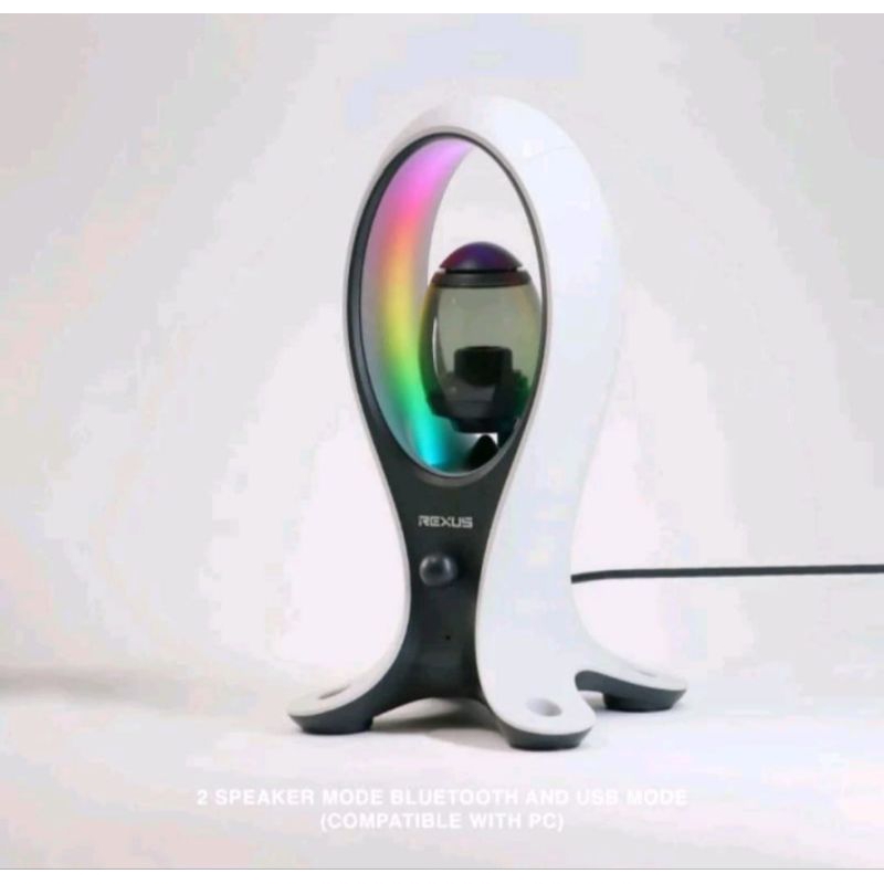 Jual REXUS J4 Astro Headset stand speaker Wireless RGB | Shopee Indonesia