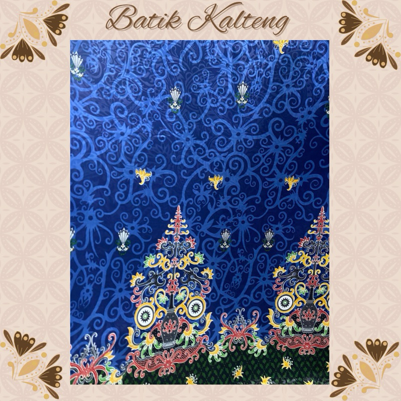Jual Kain Batik Khas Kalteng Bahan Emboss Premium (harga per setengah meter) | Shopee Indonesia