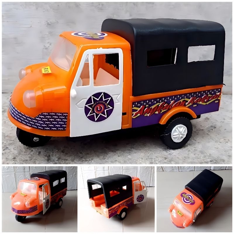 Jual Mainan Bemo Klasik Murah Jalan Tanpa Baterai Roda Friction - Mobil ...