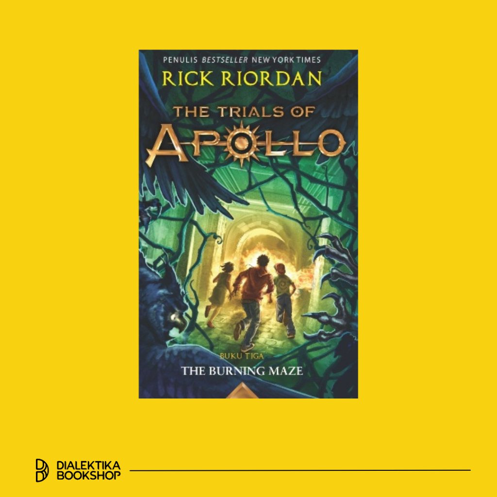 Jual TRIALS OF APOLLO #3: THE BURNING MAZE - Rick Riordan | Shopee ...