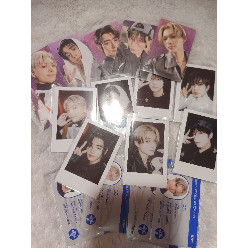 Jual READY STOCK PHOTOCARD ID CARD POLAROID OFFICIAL ENHYPEN GGU GGU PACKAGE 2024 | Shopee Indonesia
