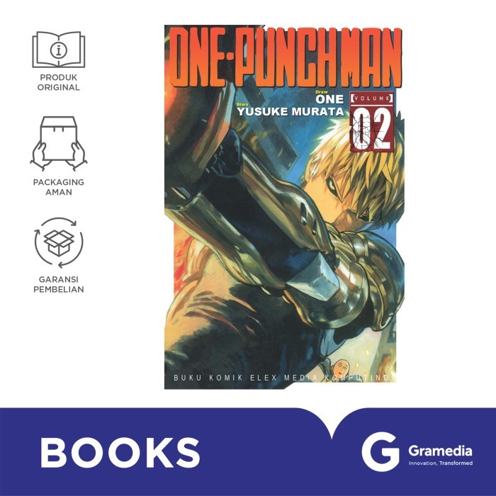 Jual Gramedia MKG - Komik One Punch Man 2 - One & Yusuke Murata | Shopee Indonesia