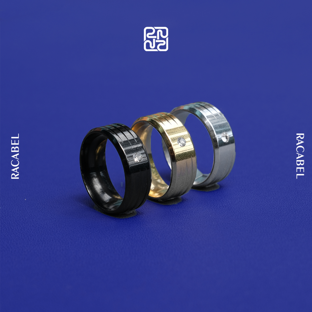 Jual Racabel Astra Ring - Cincin Pria Wanita Titanium Anti Karat ...