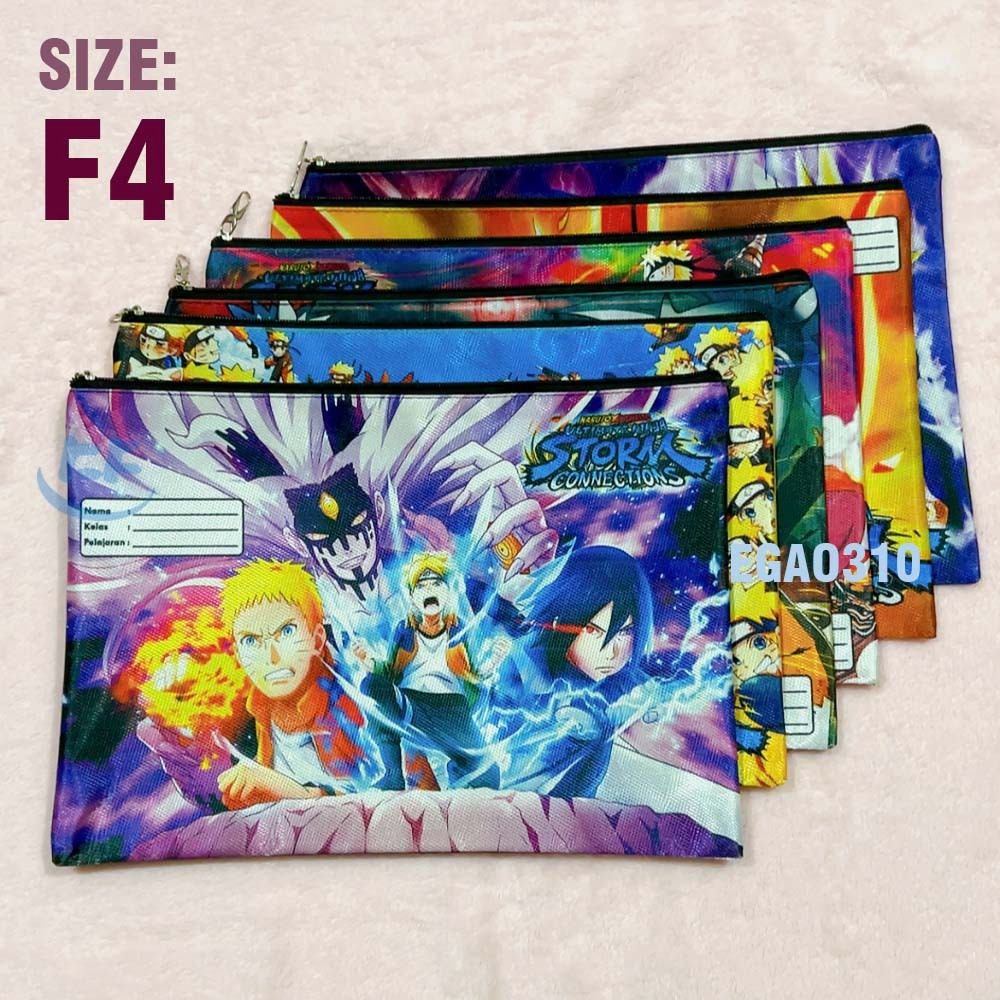 Jual Map Folder Dokumen F4 Kain- Naruto G | Shopee Indonesia