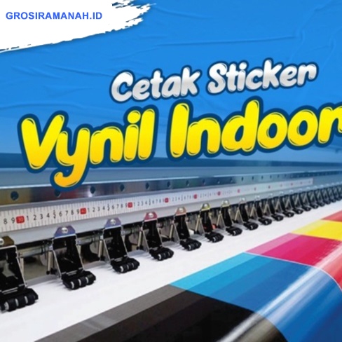 Jual CETAK STICKER VYNIL INDOOR | VYNIL MESIN INDOOR | CETAK STICKER ...