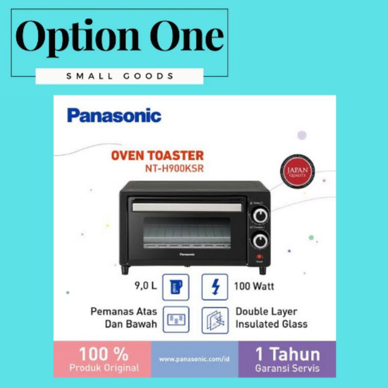Jual Panasonic Oven Toaster NT-H900KSR 9 Liter NT H900KSR | Shopee Indonesia