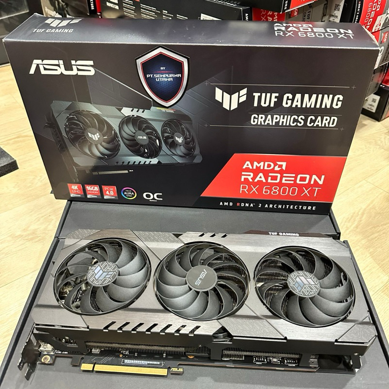 Jual VGA ASUS TUF GAMING RX 6800XT 16GB 2ND | Shopee Indonesia