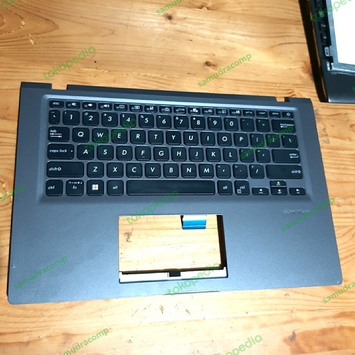 Jual Palmrest Keyboard Asus X415M X415MA X415JA X415D grey OK minus ...