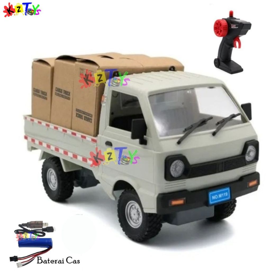 Jual MOBIL REMOTE RC PICK UP SUZUKI CARRY SCALE 1:16 2WD BATRE CASH ...