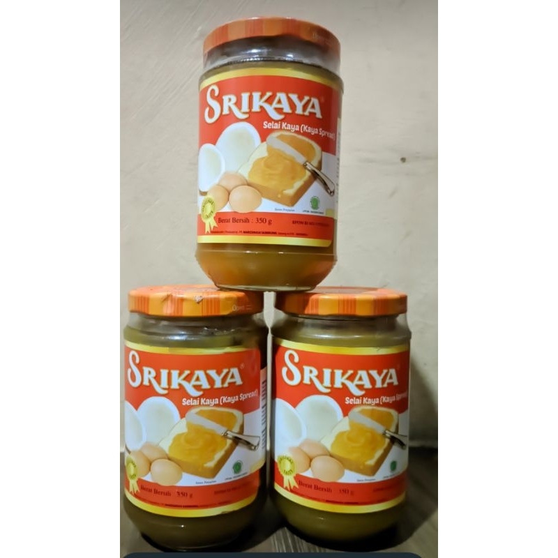 Jual SRIKAYA SPREAD 350 GR SELAI SRIKAYA | Shopee Indonesia