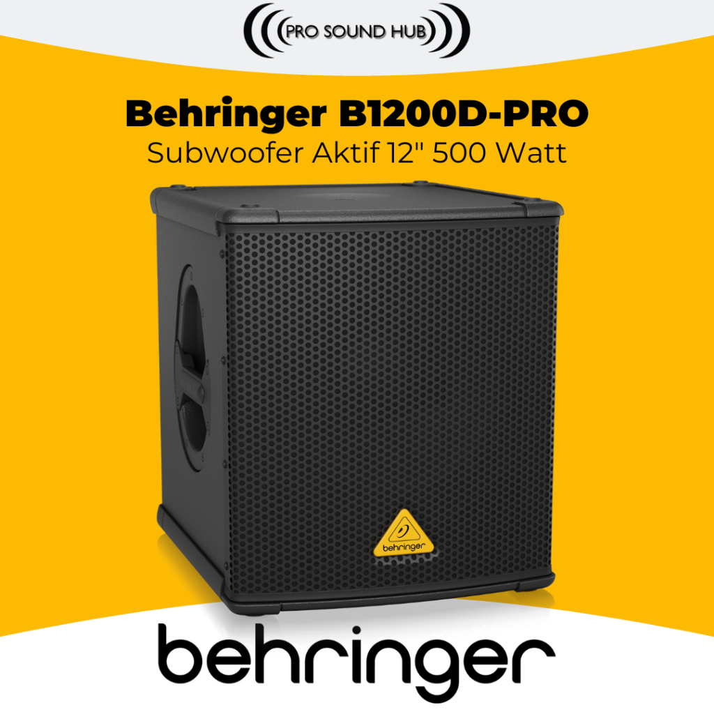 Jual Behringer B1200D-PRO B1200DPRO B1200 D Active Subwoofer Aktif 12 ...