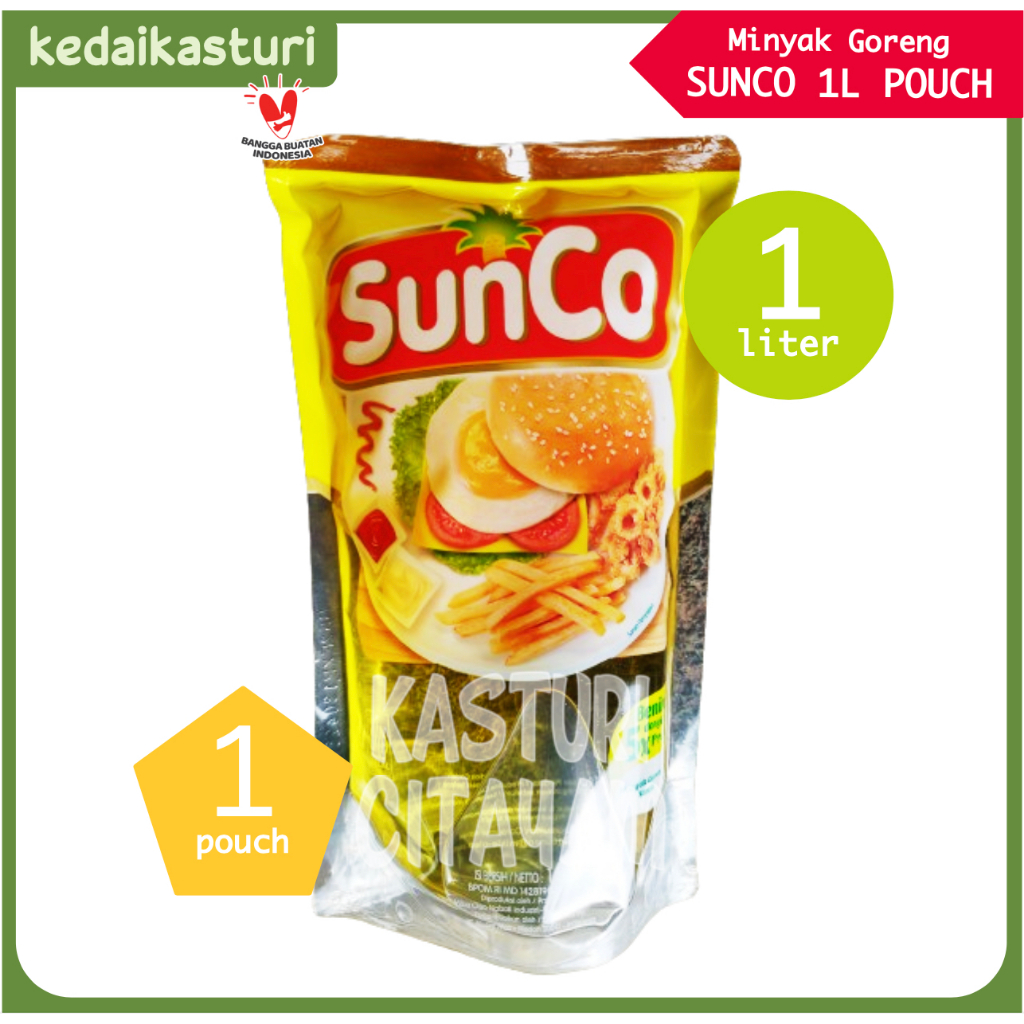 Jual Sunco 1 Liter Minyak Goreng - 1 Pouch | Shopee Indonesia