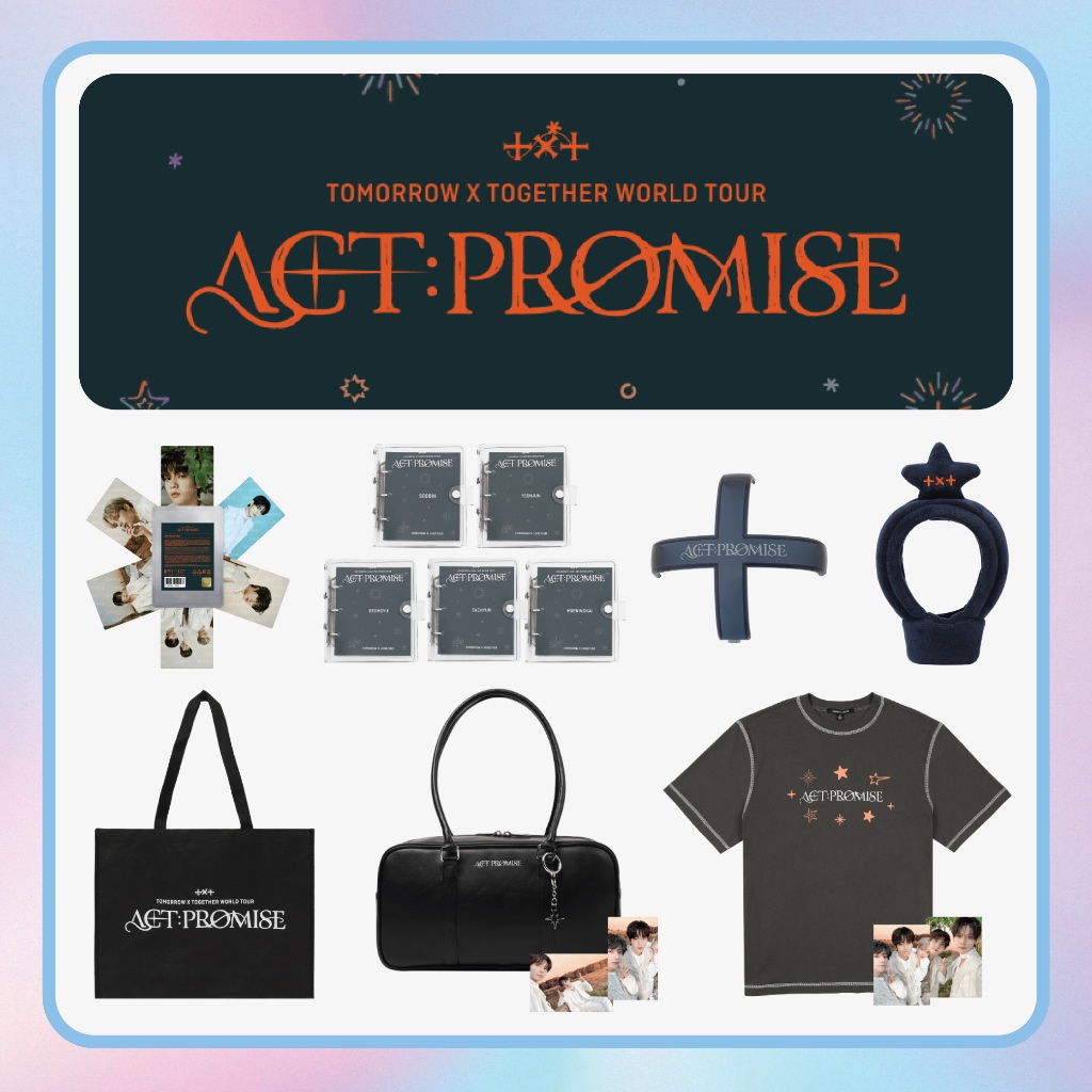 Jual TXT Act: Promise World Tour Official Merch | Tomorrow x Together [PRE ORDER] | Shopee Indonesia