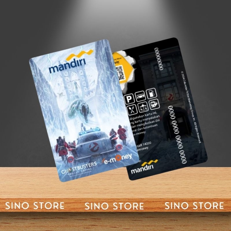 Jual Mandiri e-Money edisi Film Ghostbuster - Poster | Shopee Indonesia