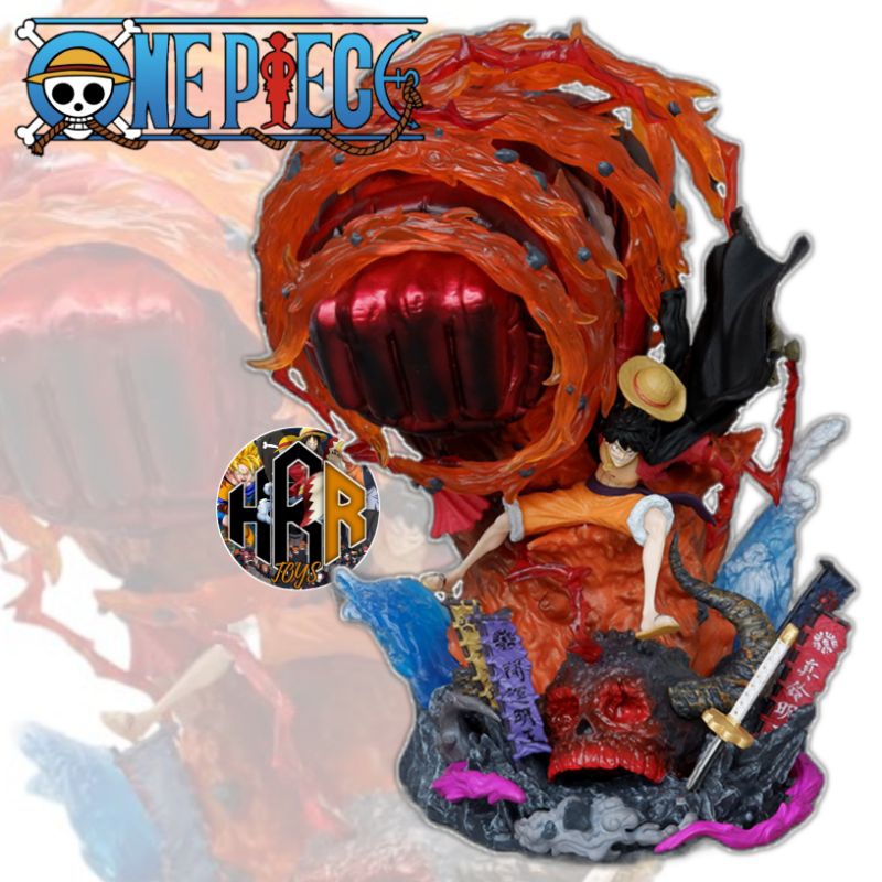 Jual One Piece Figure - Luffy Red Rock Onigashima Medium | Gear5World ...
