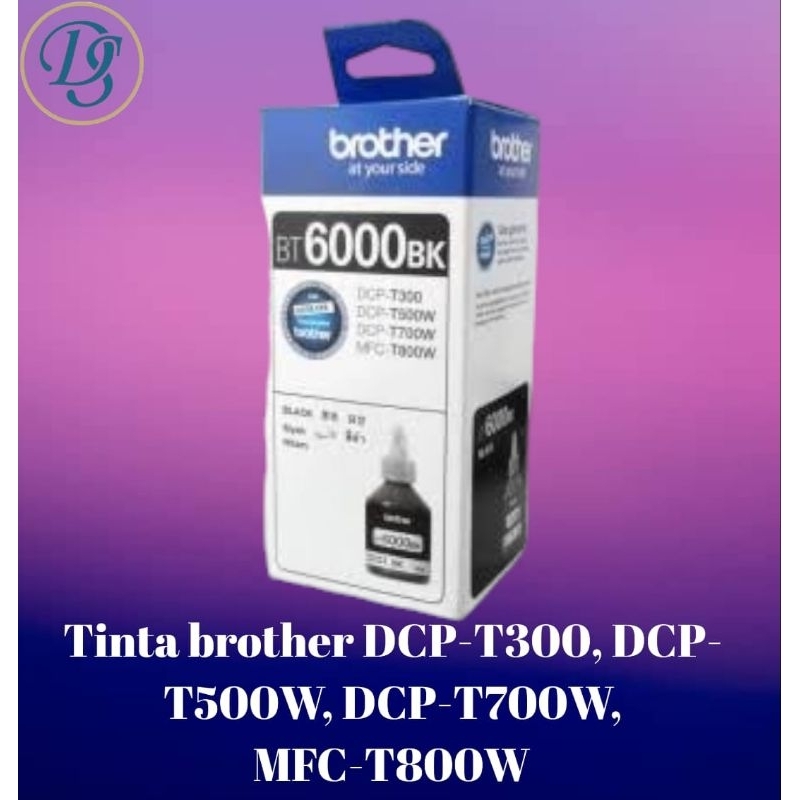 Jual TINTA BROTHER Bt6000BK BTD60 BLACK ORIGINAL | Shopee Indonesia