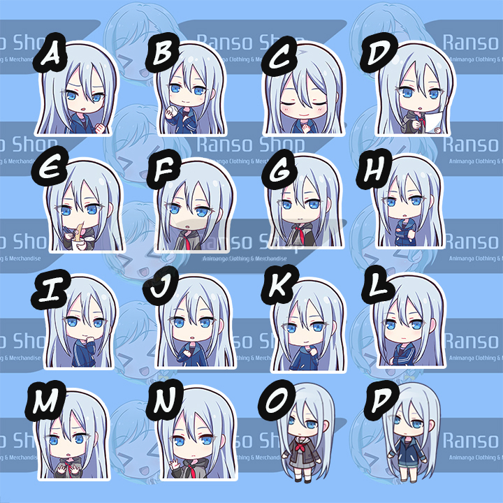 Jual Sticker Project Sekai Kanade Chibi | Stiker Vinyl Satuan Nightcord ...