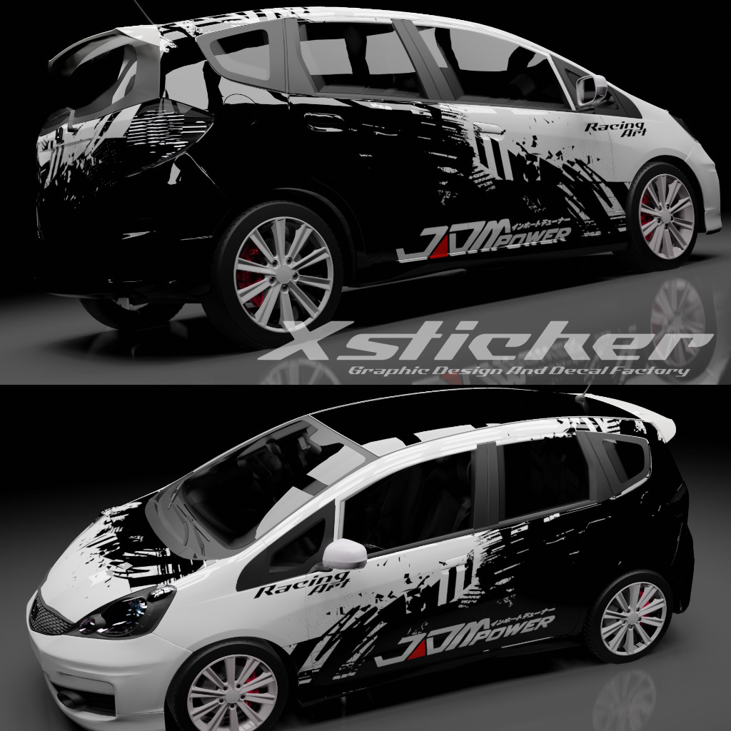 Jual decal sticker jazz full body tanpa atap | Shopee Indonesia