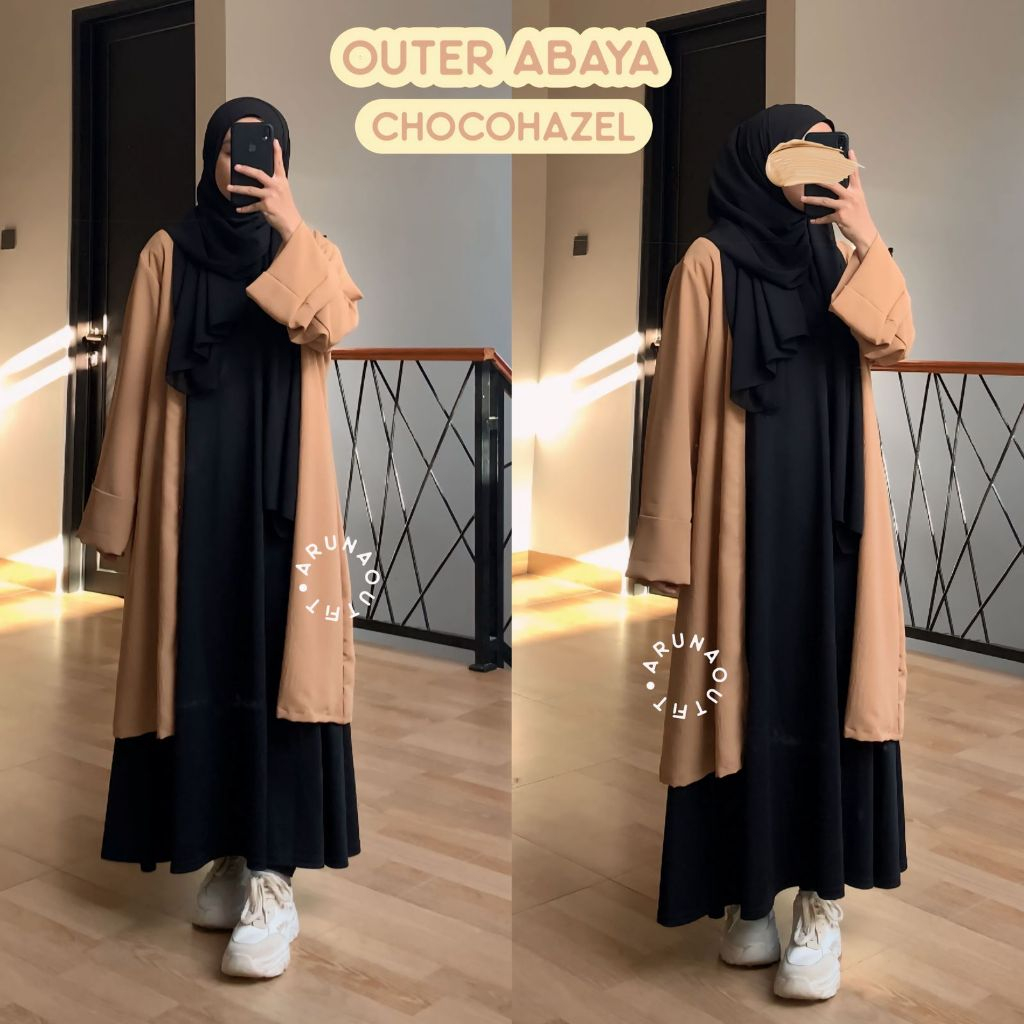 Jual OUTER ABAYA BY ARUNAOUTFIT | Shopee Indonesia