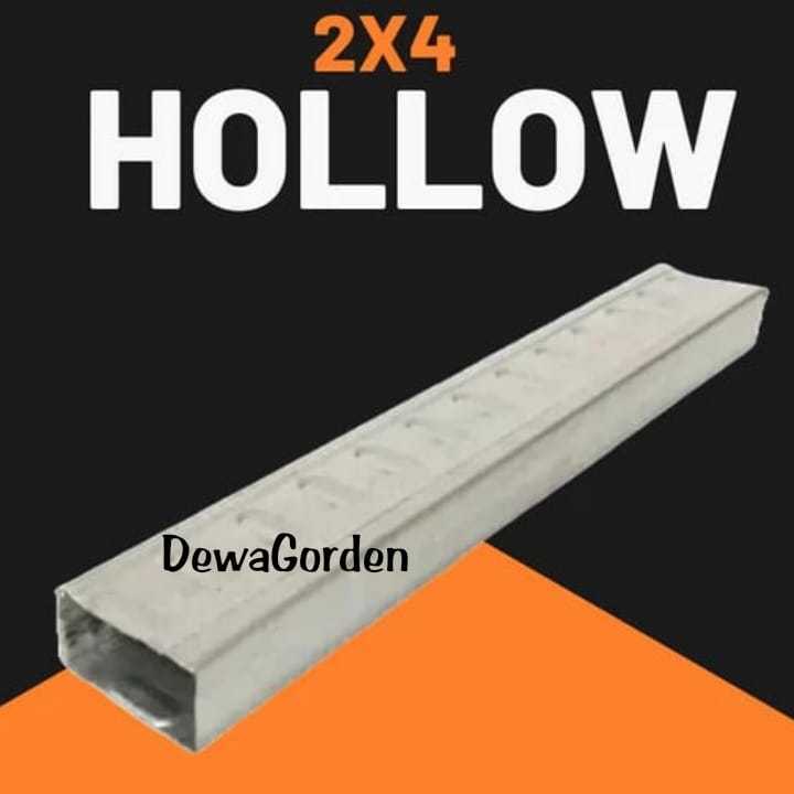Jual Hollow Holo Ukuran 2x4 0,3mm Baja Ringan Untuk Pemasangan Gypsum GRC Plafon | Shopee Indonesia