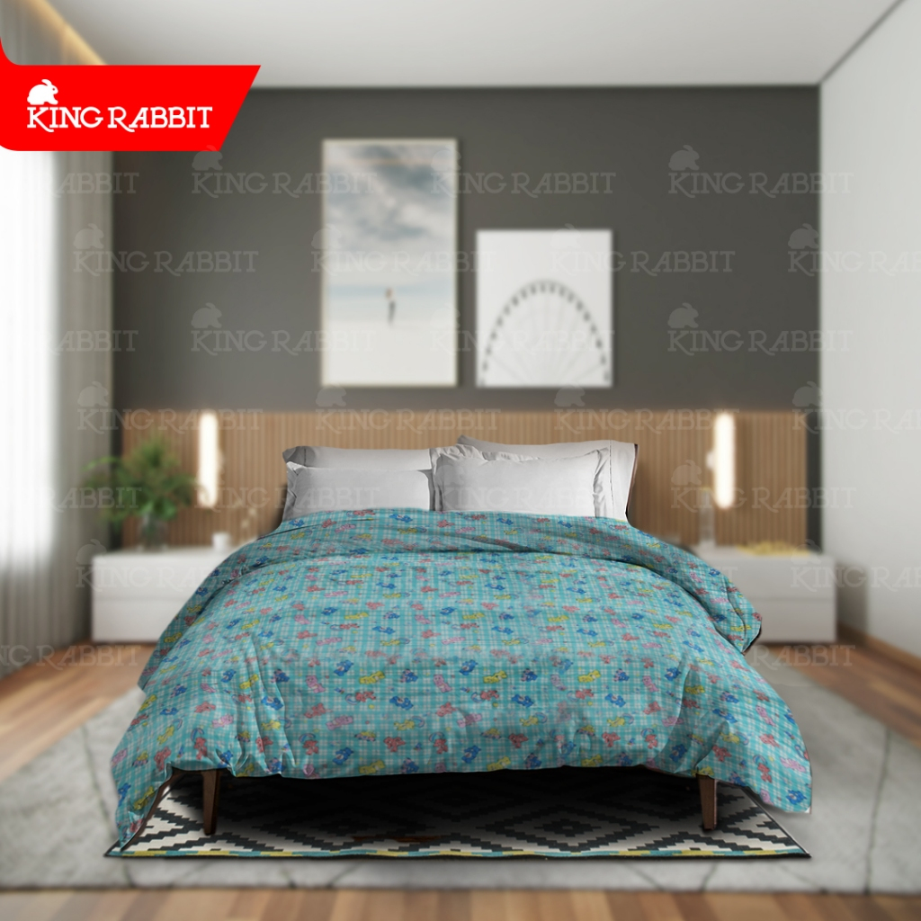 Jual King Rabbit Fuwa Bed Cover uk 140x230 cm Best Seller | Shopee ...
