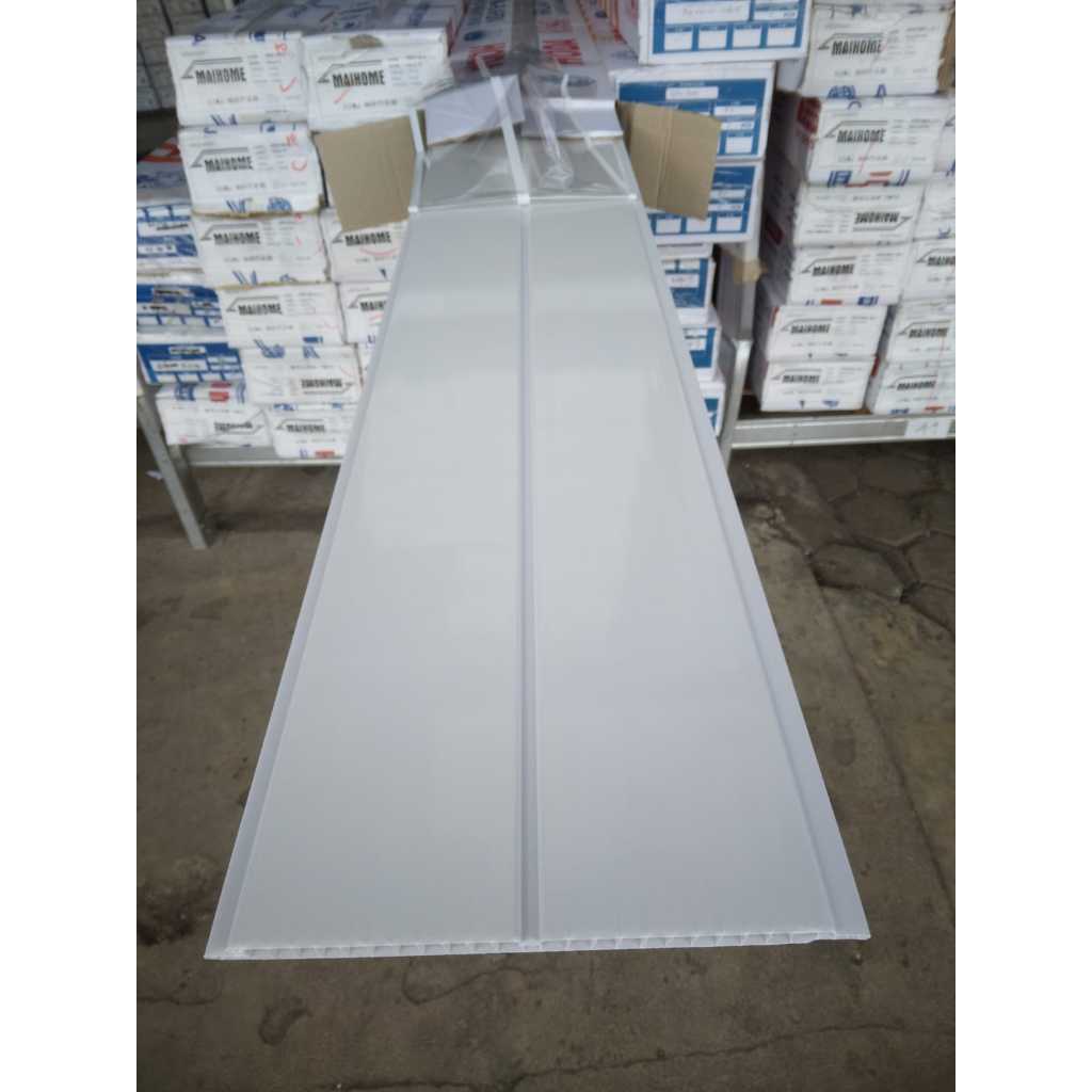 Jual plafon PVC putih polos nat T500 N Glossy & Doff Hoda | Shopee ...