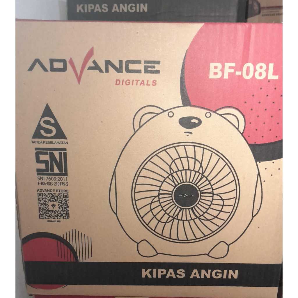 Jual Kipas Angin Karakter Advance BF 08 8' inci | Shopee Indonesia
