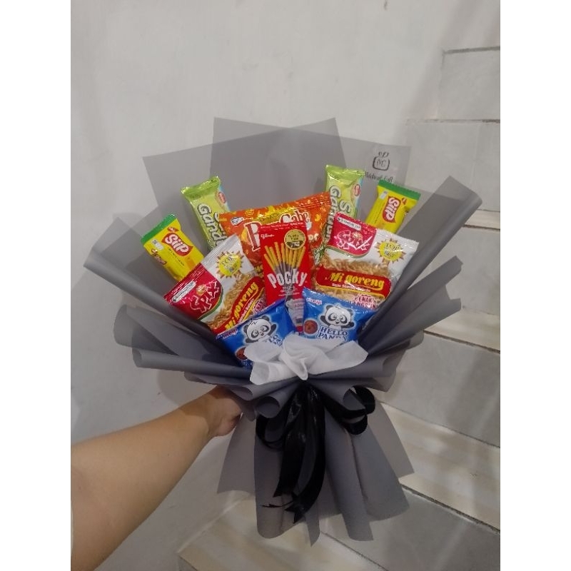 Jual SNACK BOUQUET / BUKET SNACK / BUCKET SEMPRO | Shopee Indonesia