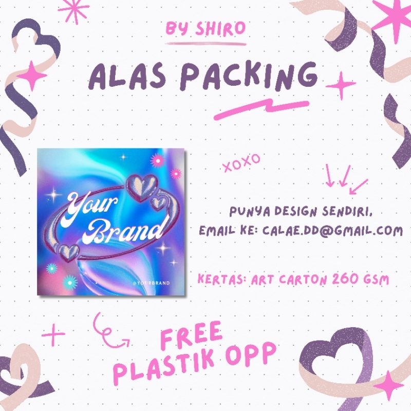 Jual KERTAS ALAS PACKING BY SHIRO | KERTAS ALAS PACKAGING FREE PLASTIK ...