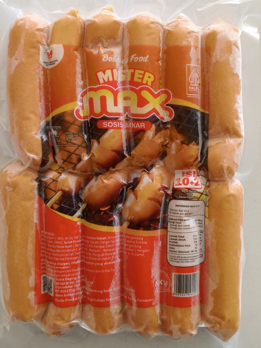 Jual Mister Max Sosis Bakar Mini 500gr | Shopee Indonesia