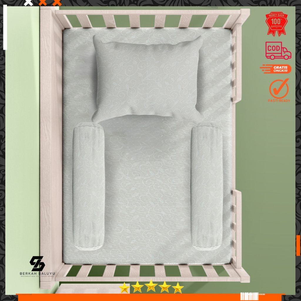 Jual Set Kasur Bayi Premium Terbaru Kasur Set + 1Bantal & 2Guling ...