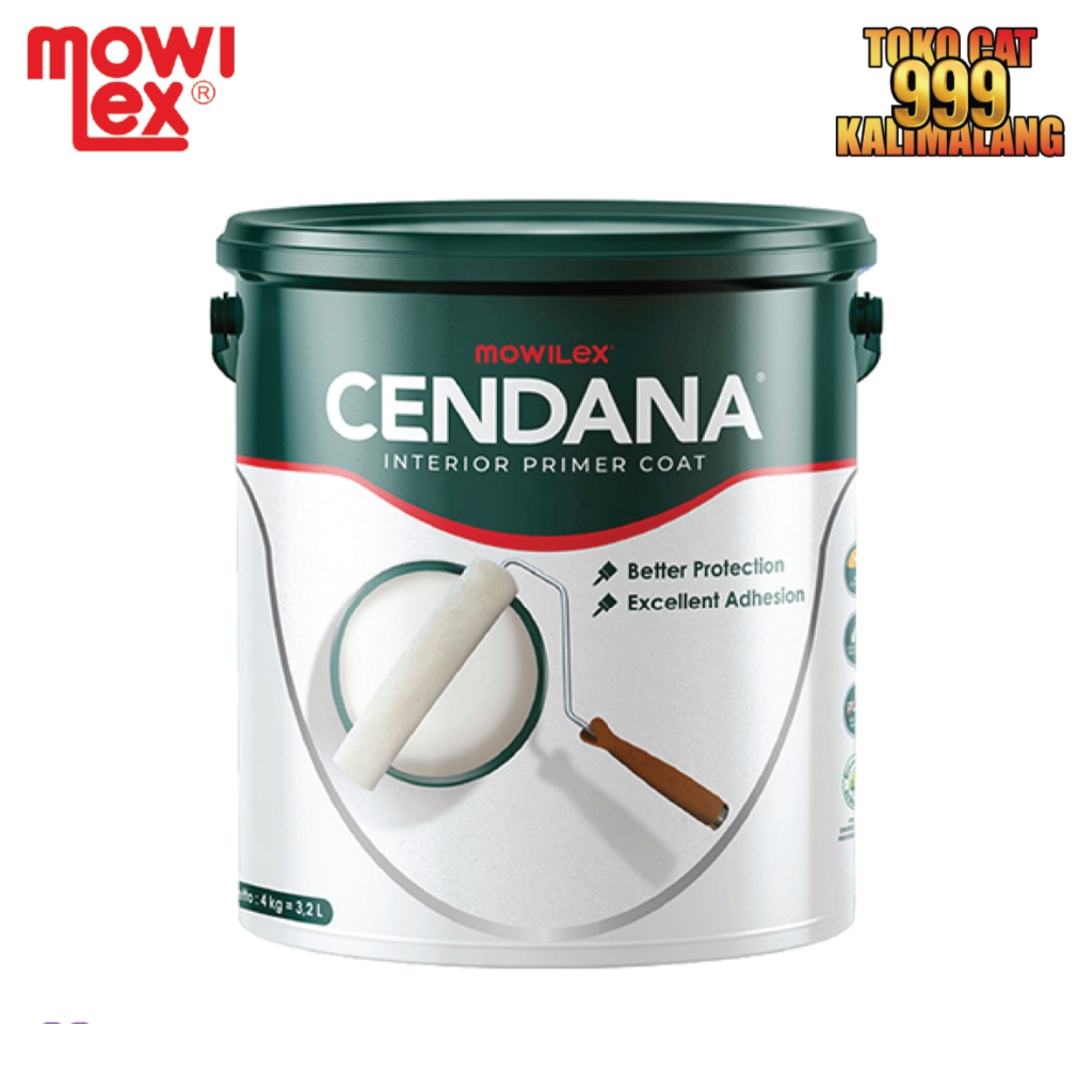 Jual Cat Dasar Tembok Rumah Interior Mowilex Cendana Primer Putih Pail ...