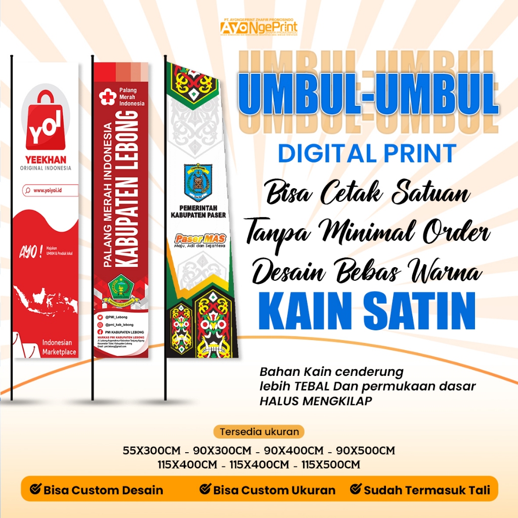 Jual Umbul umbul Print Full collor Kain satin Custom | Shopee Indonesia Jual Umbul umbul Print Full collor Kain satin Custom | Shopee Indonesia