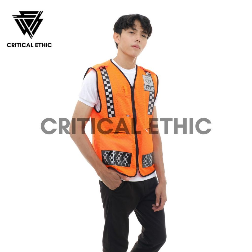 Jual CRITICAL : ROMPI PARKIR LAPANGAN VEST HARIAN PETUGAS PARKIR BAHAN ...
