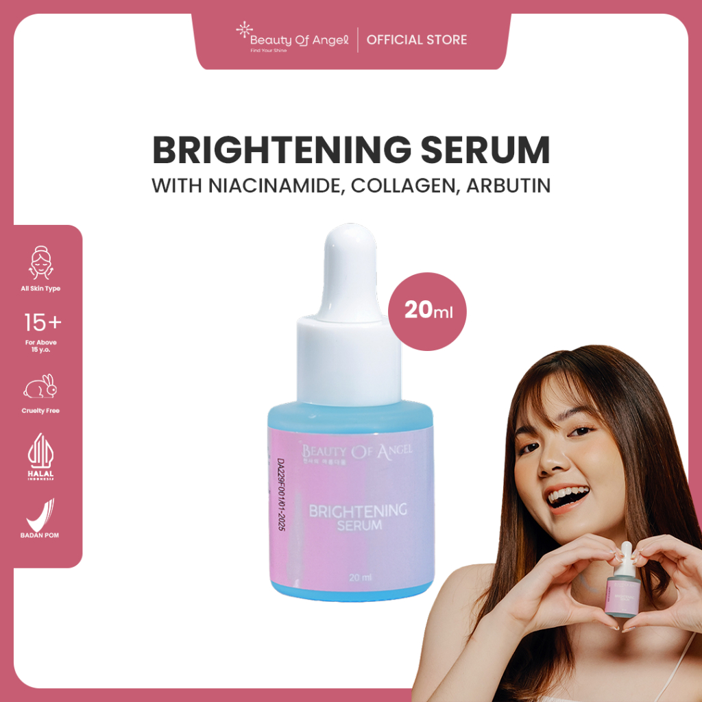 Jual Beauty of Angel - Brightening Serum - Serum Mencerahkan | Serum Hydrating | Serum ...