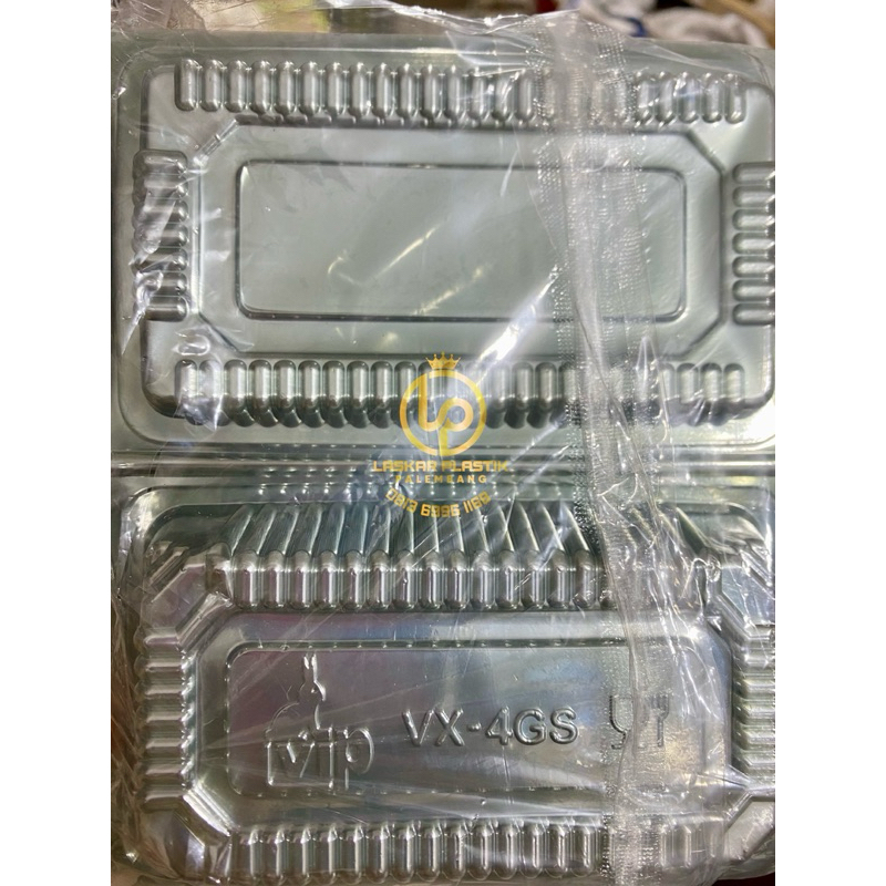 Jual Mika VIP 4X / Kemasan Plastik Mika Makanan isi 100pcs/ Pack ...