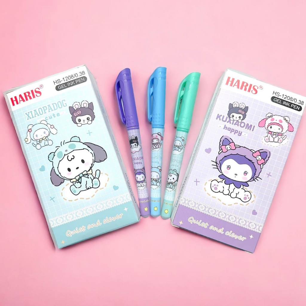 Jual (12pcs) Pulpen Ipen 12 Youmei / Pen Apel / Gel Pen Apple Youmei ...