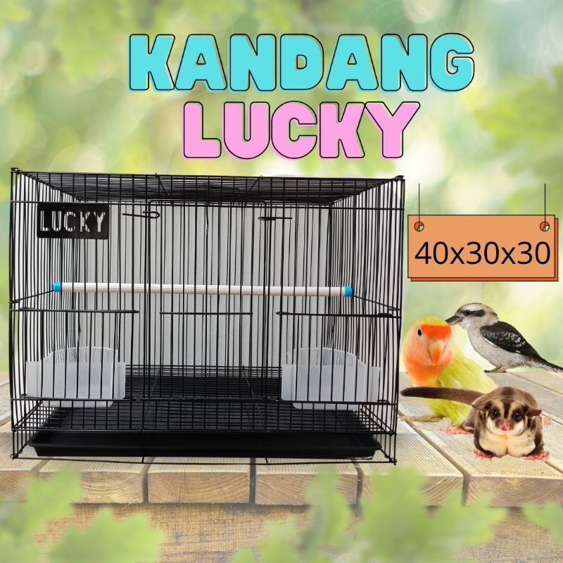Jual Kandang Besi, Kandang lipat, Kandang lucky Ukuran 40x30x30 ...