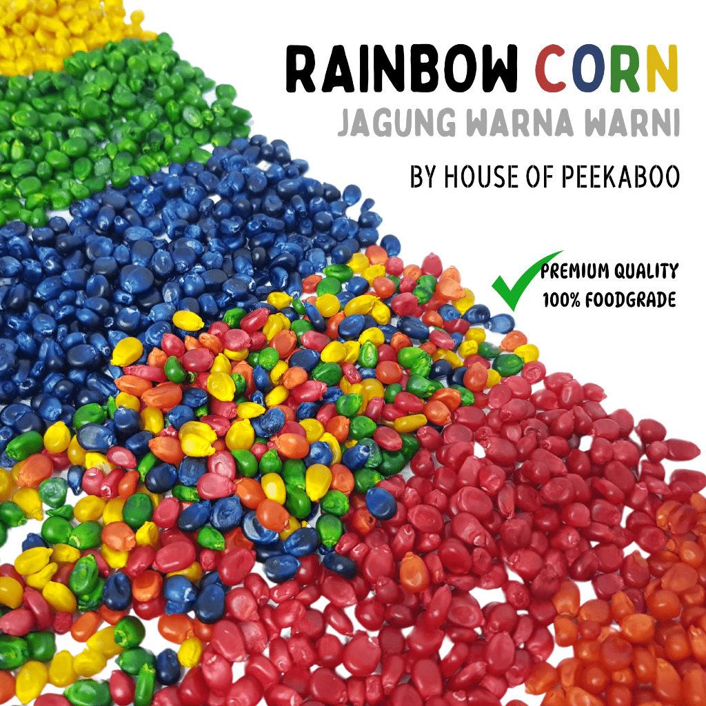 Jual HoPe - Rainbow Corn Jagung warna warni jagung mainan anak jagung ...