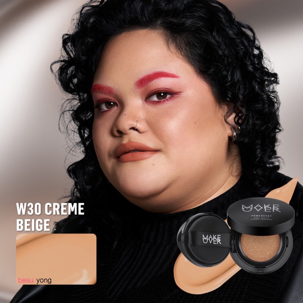 Jual MAKE OVER Powerstay Demi Matte Cover Cushion [MAKEOVER] | Shopee ...