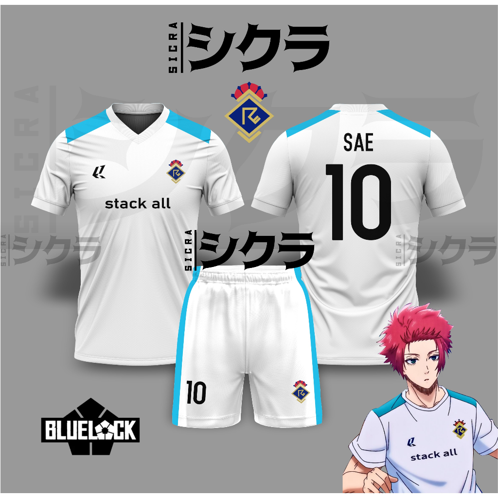 Jual Jersey RE AL Blue Lock Itoshi Sae Cosplay Anime Manga | Shopee ...
