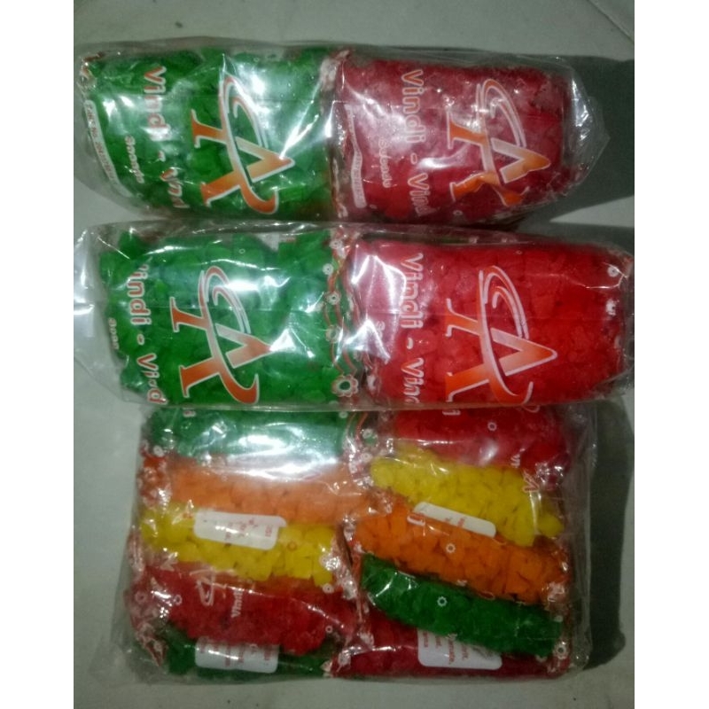 Jual Sukade, untuk topping atau isian roti, warna mix, merah, kuning ...