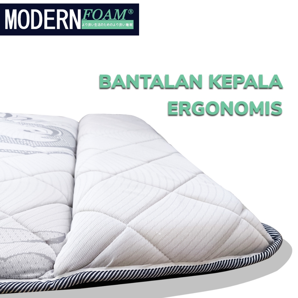 Jual Modern Foam Kasur Lipat Lantai Matras Busa Ukuran 90 x 200 ...