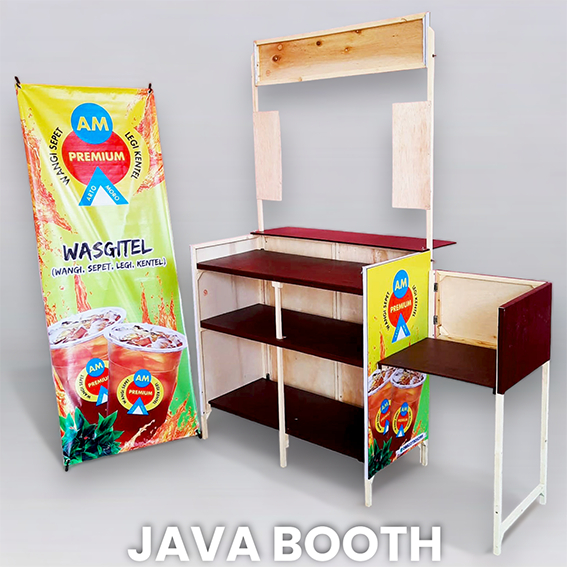 Jual Booth Portable Kayu / Gerobak Lipat / Meja Lipat / Standar / Meja ...