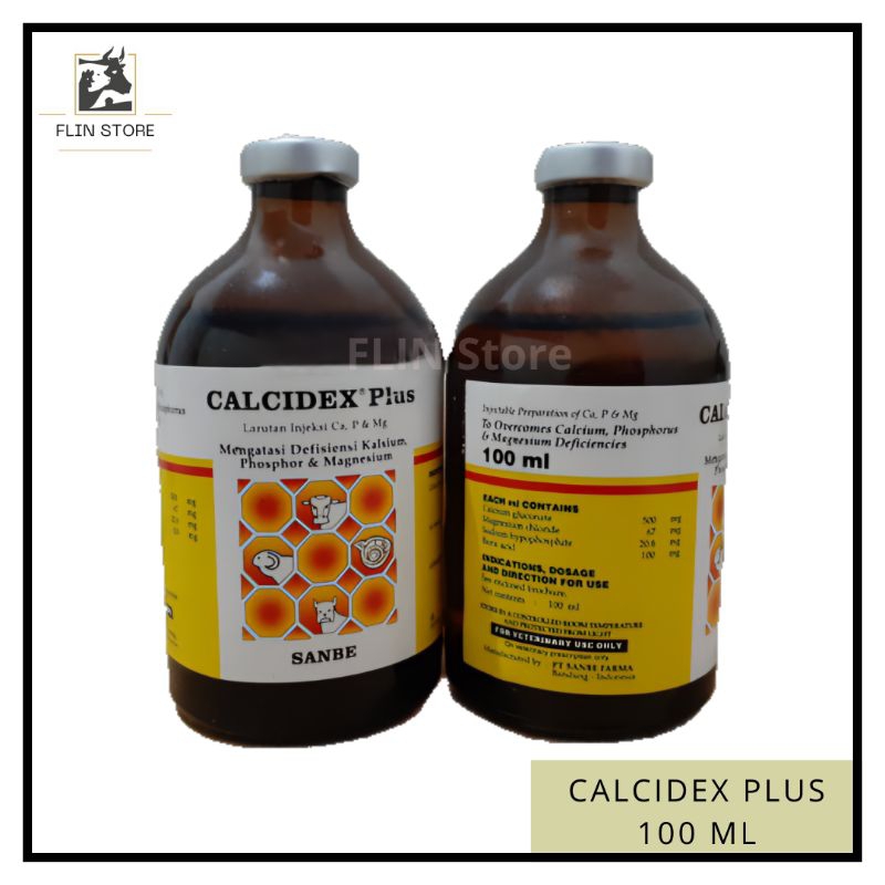 Jual Calcidex Plus 100 ml SANBE – Mengatasi defisiensi kalsium, phospor ...